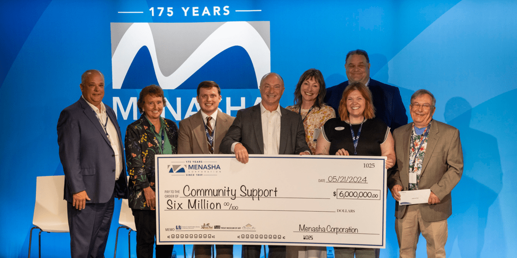 Menasha Corporation 175th Year | Awards $6 Million in Grants